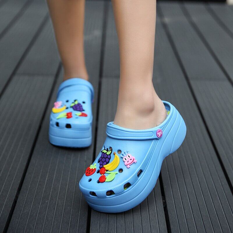 Fashion High Heel Crocs - Quymart Apparel