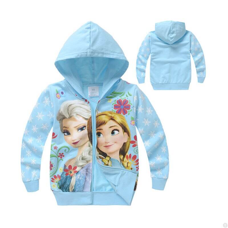 Frozen Elsa Hooded Coat - Quymart Apparel